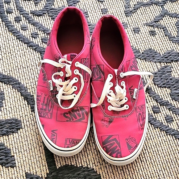 Vans | Shoes | Vans Maroon And Black | Poshmark